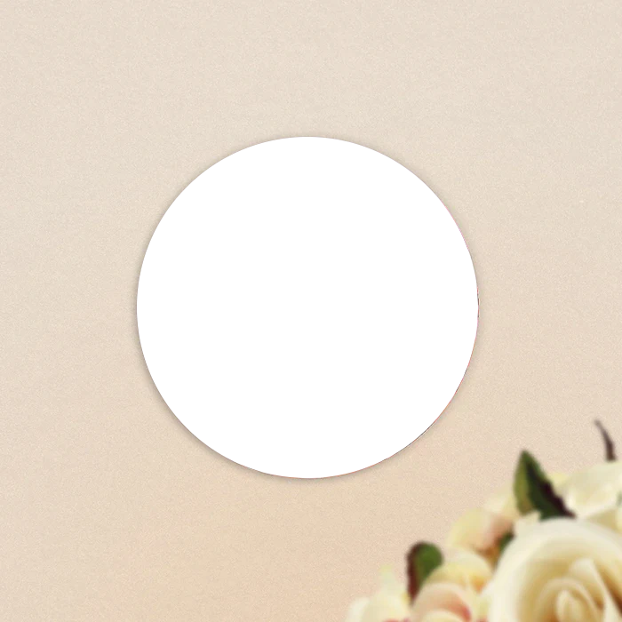 Acrylic Circle Shape Photo Frame | Custom Sizes – Doozypics – DoozyPics