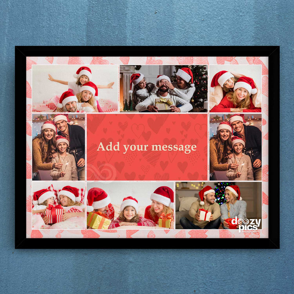 Personalized Eight Photos Collage Frame | Personalized collage frames ...