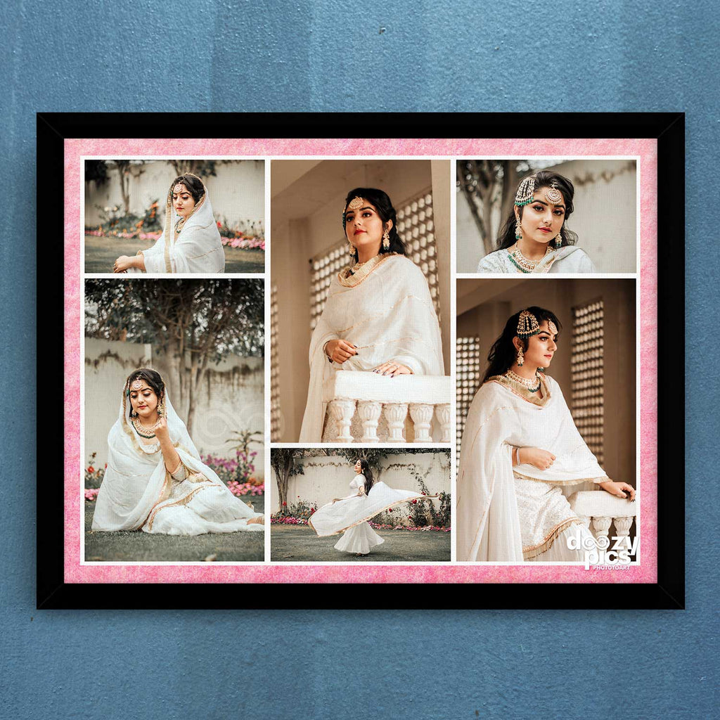 Personalized Six Photos Collage Frame 2 | Personalized collage frames ...