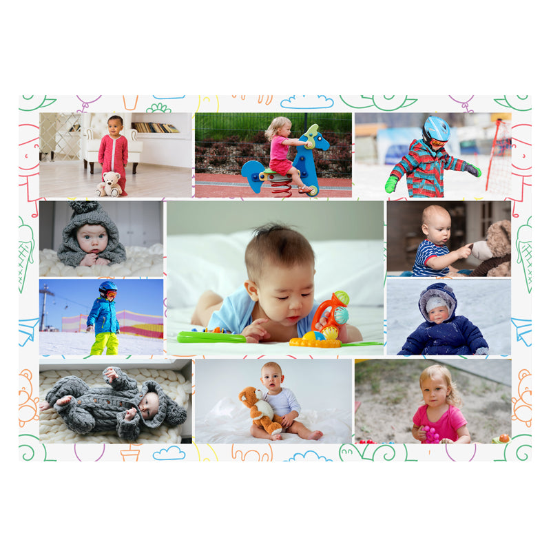 Kids Collage Frame 1 | Personalized Eleven Photos Collage Frame ...